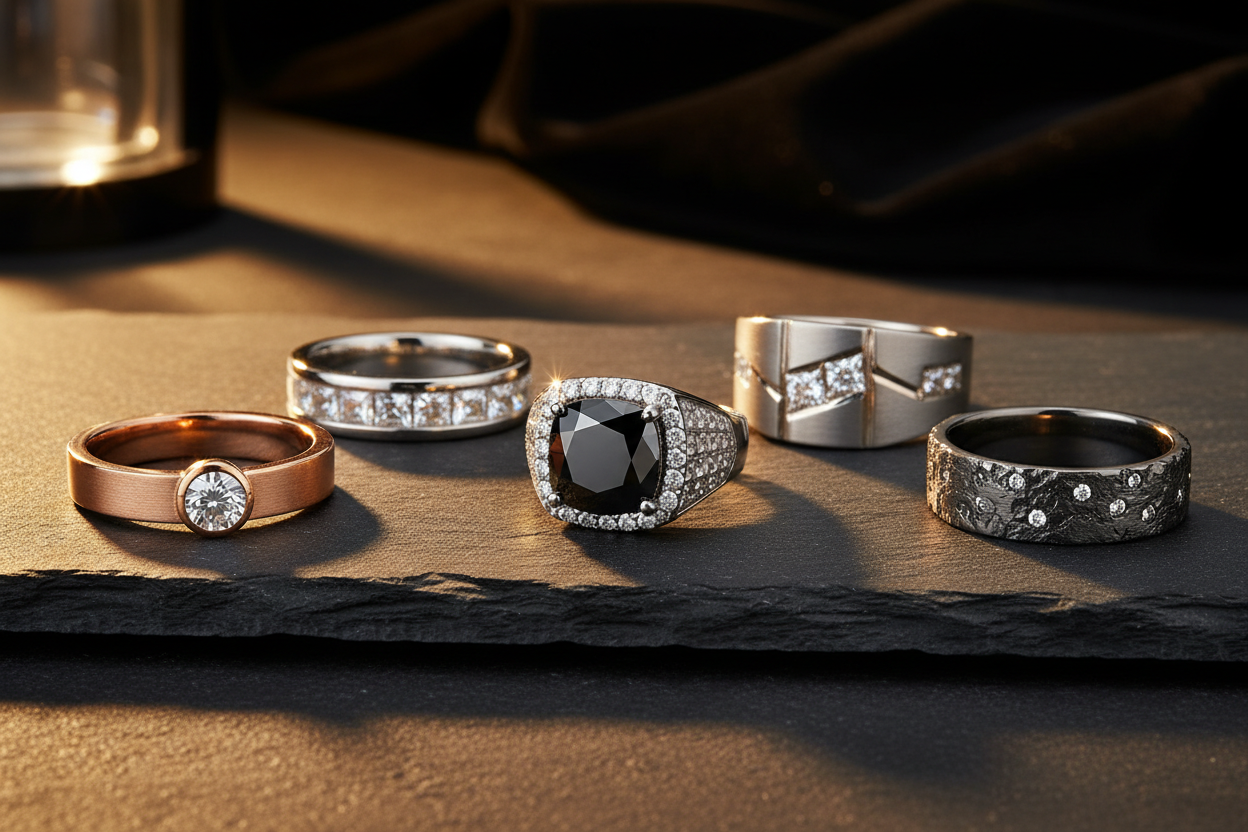 Top Diamond Ring Designs for Men in 2026 | Latest Trends & Styles ...